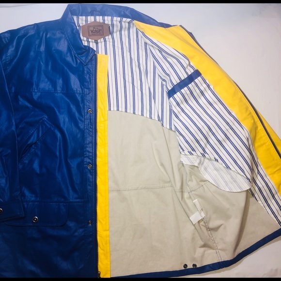 Woolrich | Jackets & Coats | Vtg Woolrich 9s Mens Pvc Rain Jacket Xl ...